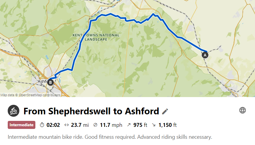 Route of the Week – Shepherdswell to Ashford – ACTIV Cycles