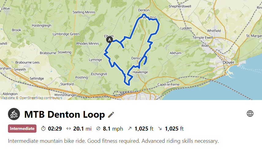 Route of the Week – Denton MTB loop – ACTIV Cycles
