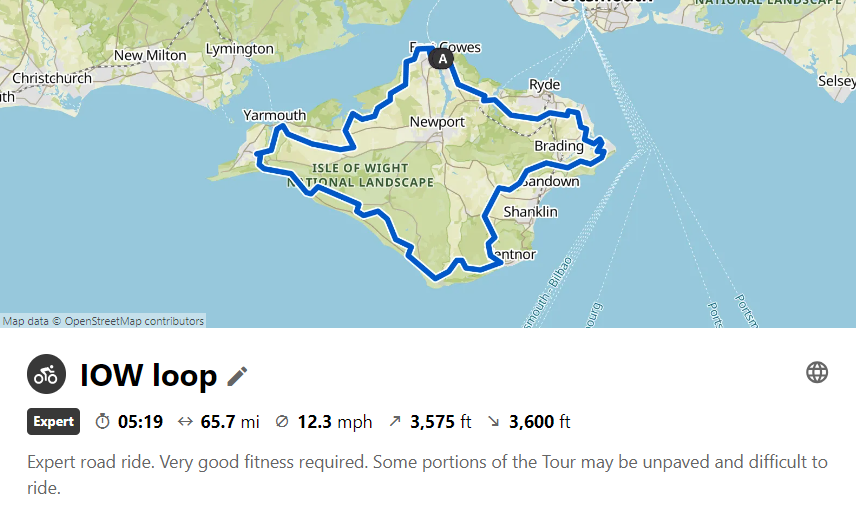 Route of the Week – The IOW – ACTIV Cycles