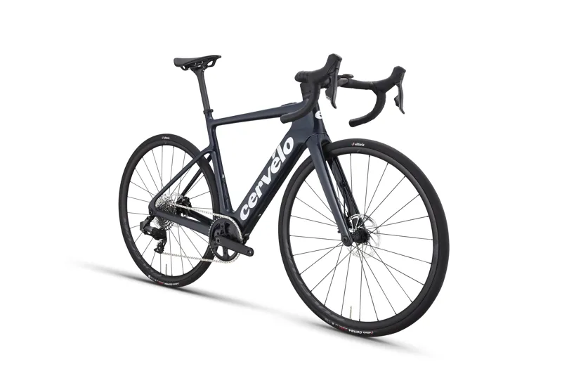 Cervelo Rouvida Rival XPLR AXS Carbon E- Road Bike in Plasma Blue