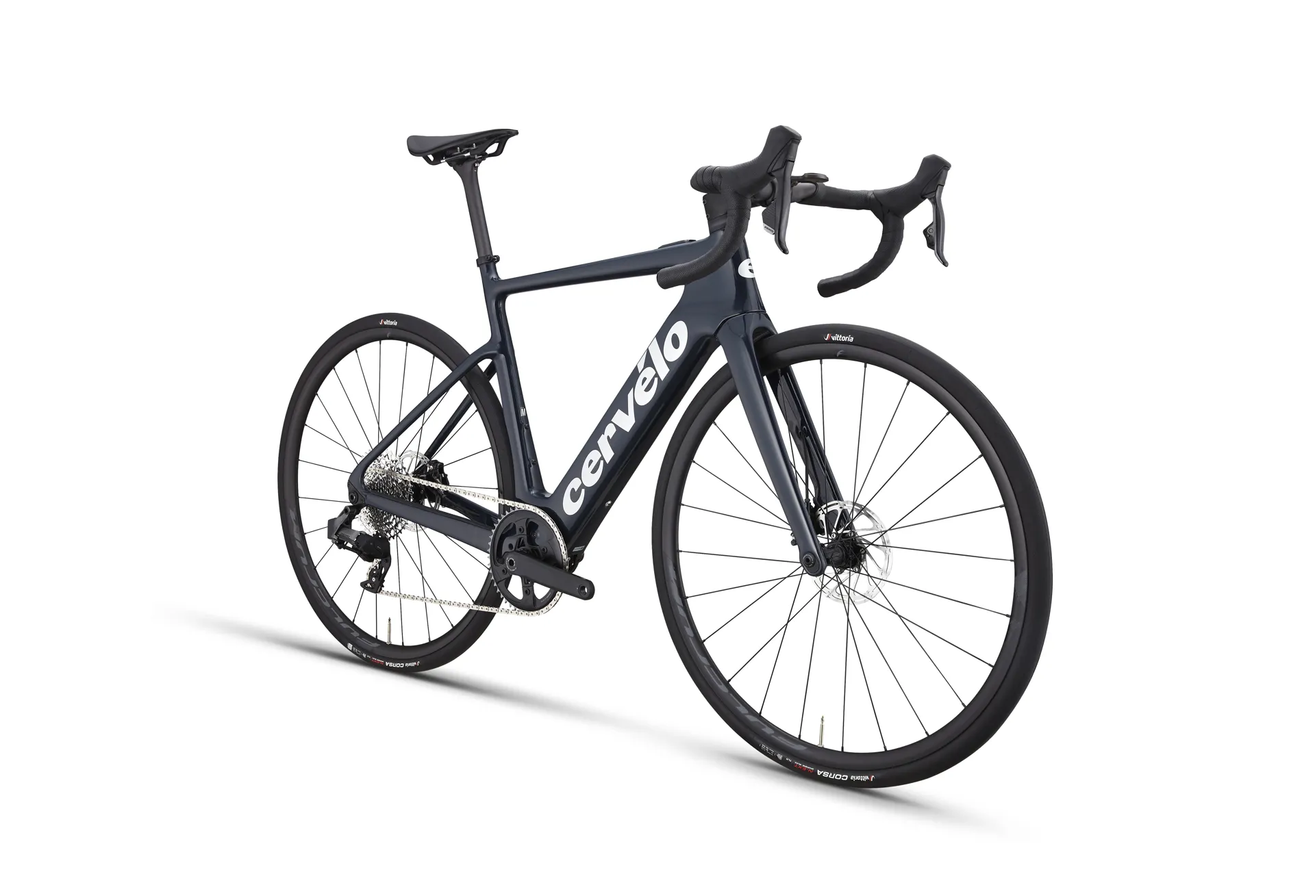 Cervelo Rouvida Rival XPLR AXS Carbon E- Road Bike in Plasma Blue