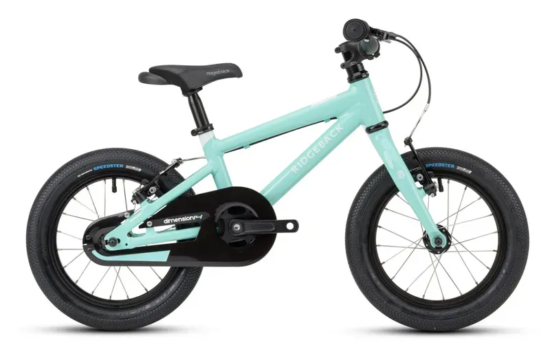 Ridgeback Dimension 14 Inch Wheel Kids Bike in Green