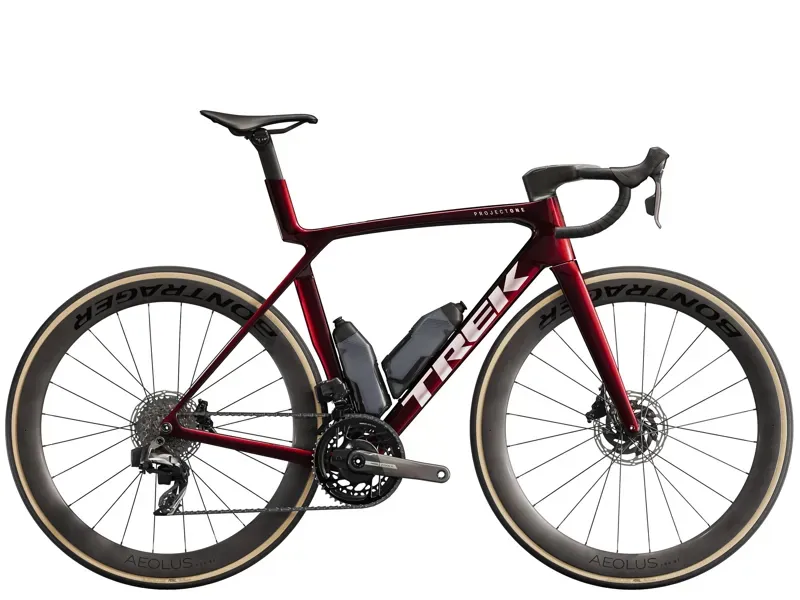 2025 Trek Madone Gen 8 SLR 7 AXS Road Bike in Carbon Red Smoke