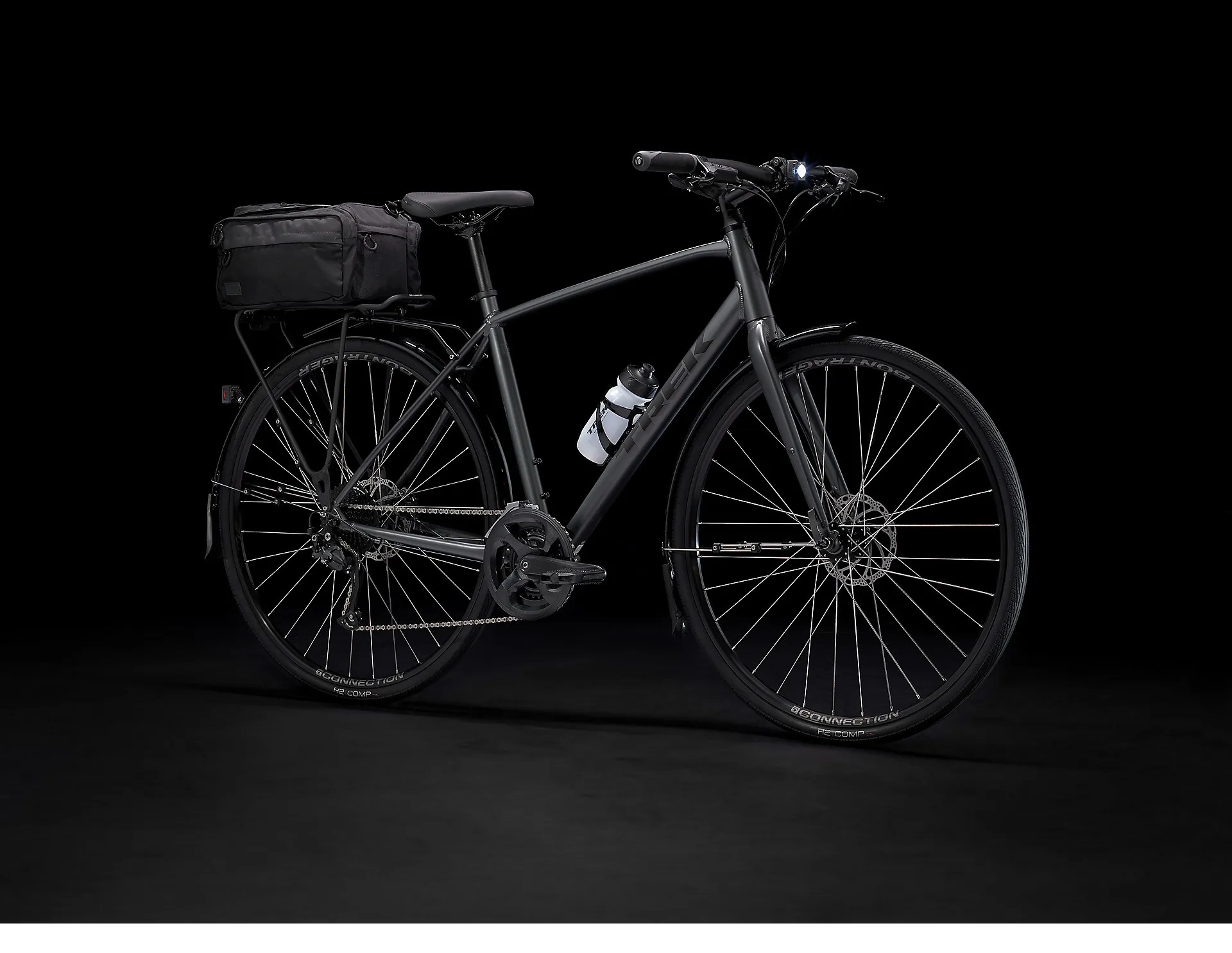Trek FX 2 Disc Equipped Hybrid Bike in Lithium Grey