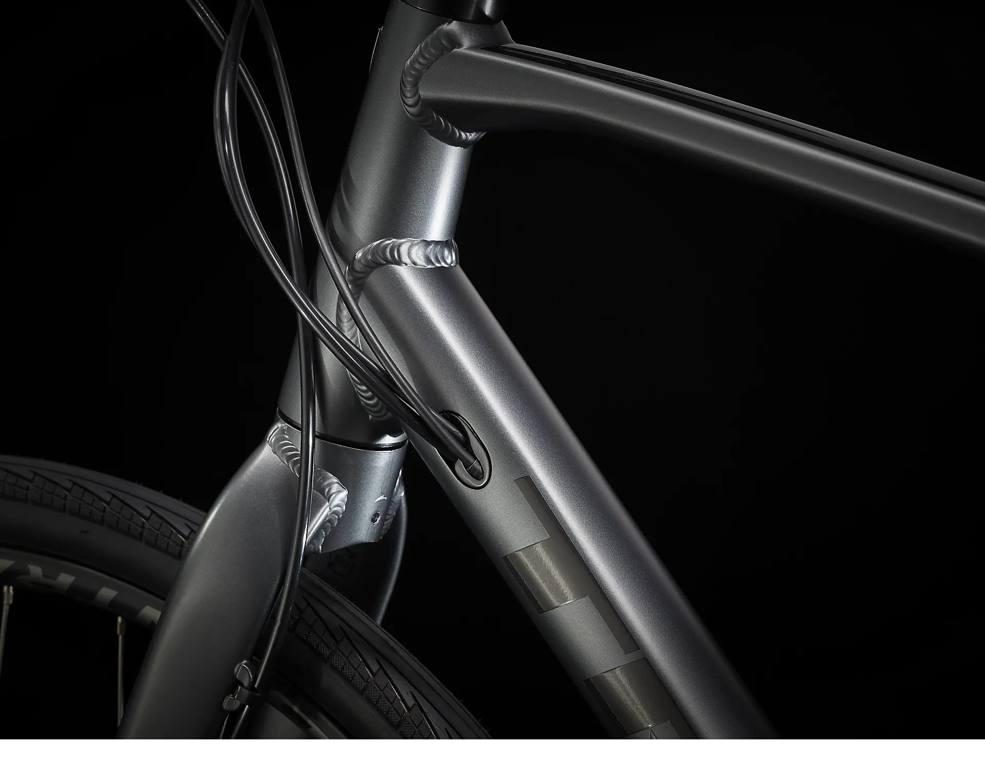 Trek FX 2 Disc Equipped Hybrid Bike in Lithium Grey