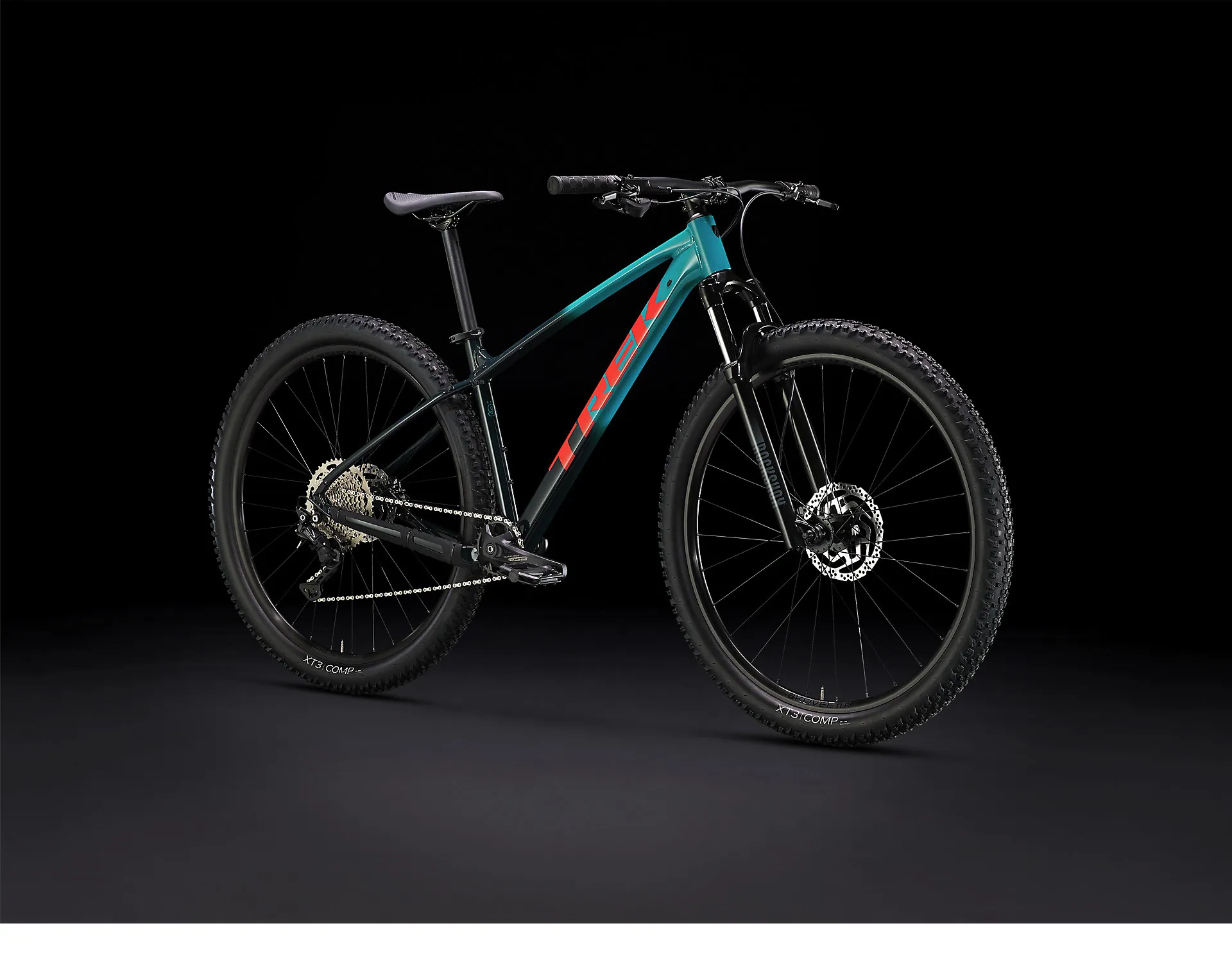 Trek Marlin 7 Gen 3 Mountain Bike in Teal/Nautical Navy Fade