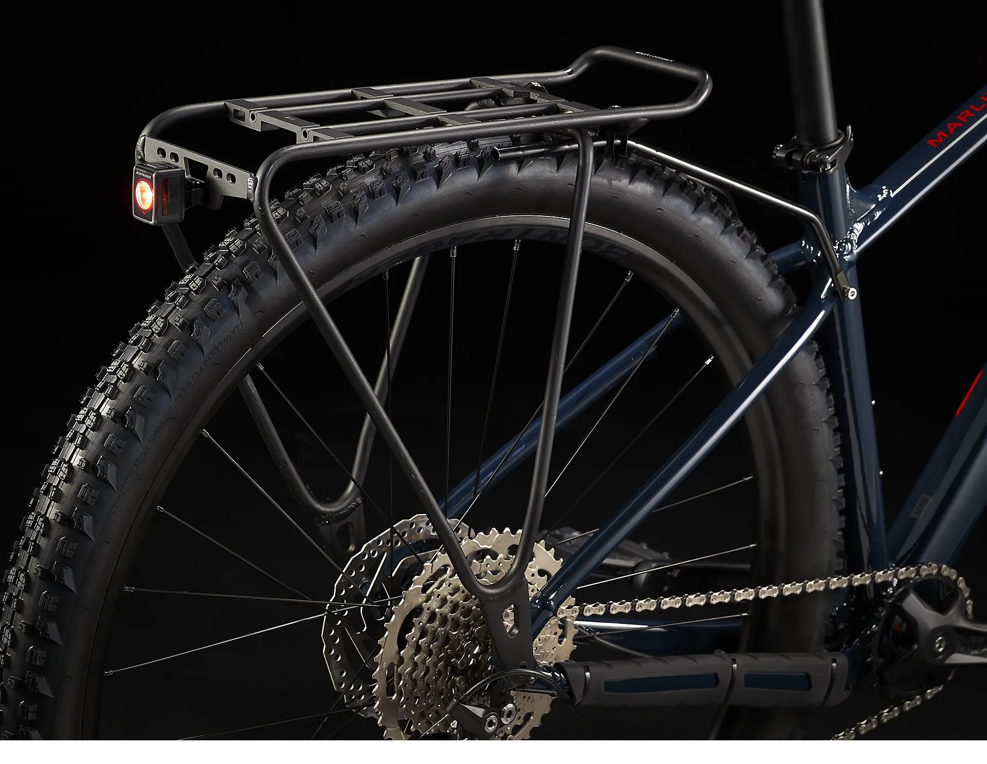 Trek Marlin 7 Gen 3 Mountain Bike in Teal/Nautical Navy Fade