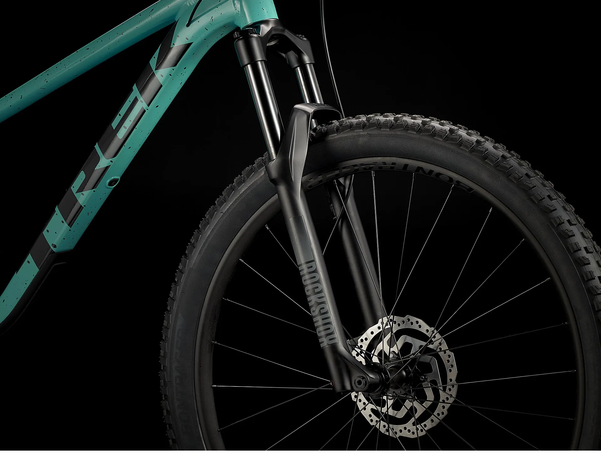 Trek Roscoe 7 Mountain Bike in Miami Green/Trek Black