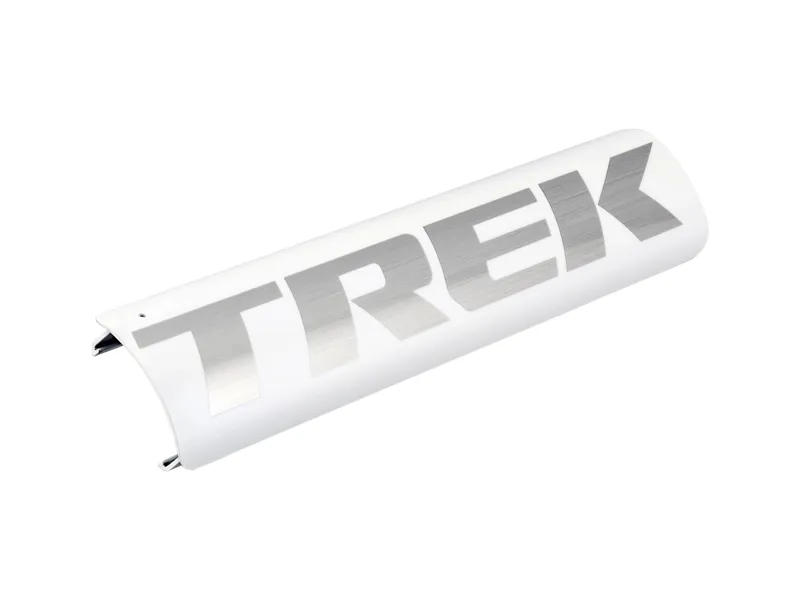 Trek Powerfly Replacement Battery Cover in White/Silver